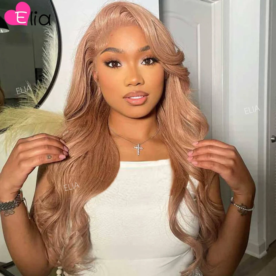 Flaxen-Brown-5x7-Closure-Wig-Human-Hair-13X4-Lace-Front-Human-Hair-Wig ...