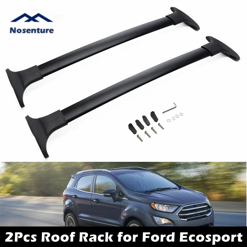 Roof Rack Cross Bars Fit for Ford Ecosport 2013-2021 Baggage Crossbars ...