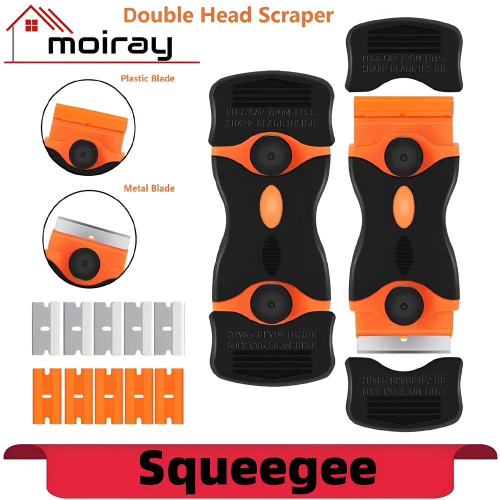 Plastic-Metal-Razor-Blade-Scrapers-for-Car-Window-Vinyl-Film-Sticker ...