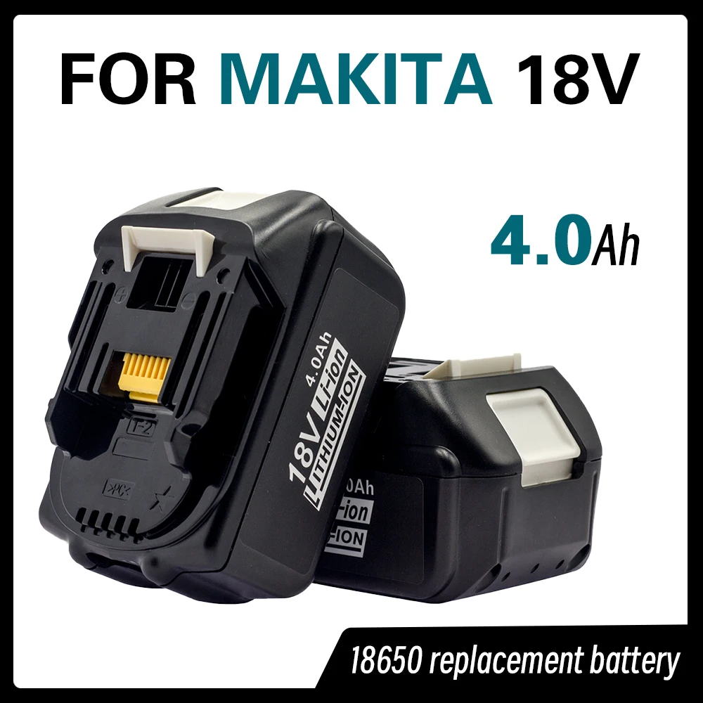 Batería de repuesto 18V 4Ah para Makita BL1830 BL1850 BL1840 BL1845 BL1815 BL1860 LXT-400 ...