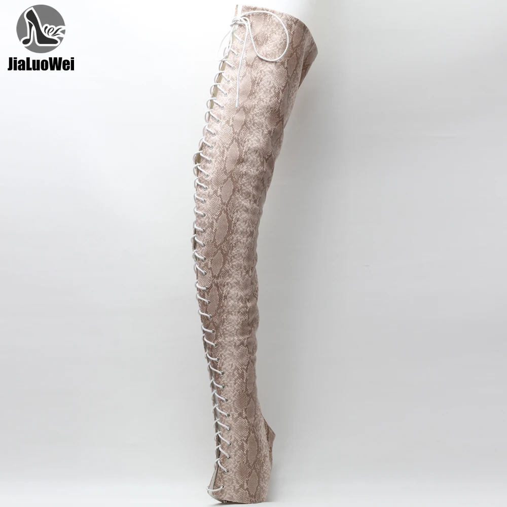 PU-Leather-Stretch-Exotic-Pole-Dance-Boots-Cover-Suitable-for-many ...