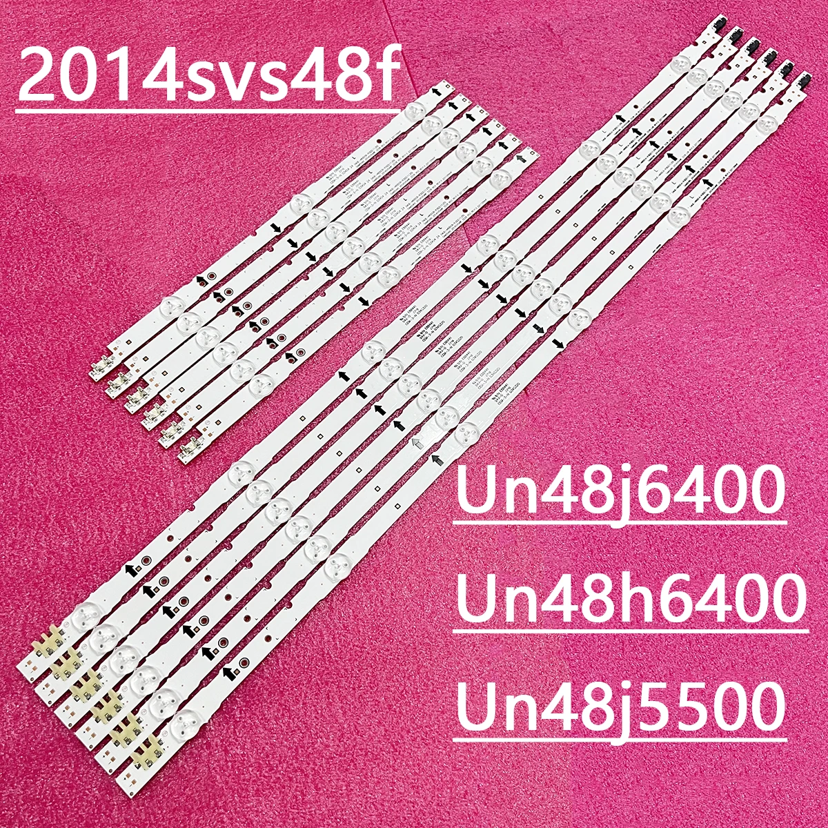 5-10KIT-LED-Strip-For-Un48j5500-Un48j5300-Un48h6300-UN48H5550-UE48H6510 ...