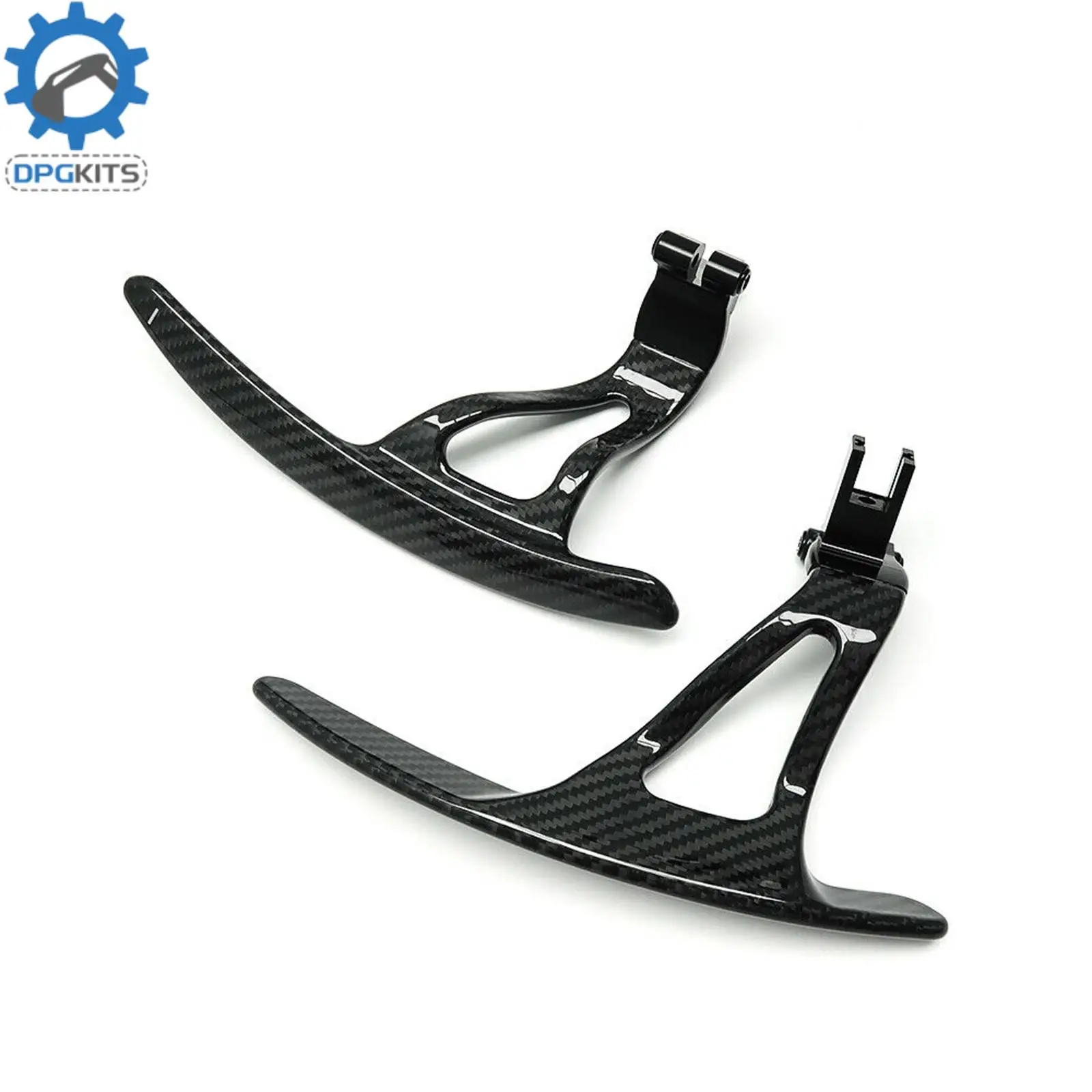 2pcs-Carbon-Steering-Shift-Paddle-Shifter-Extension-For-Nissan-GT-R-GTR ...