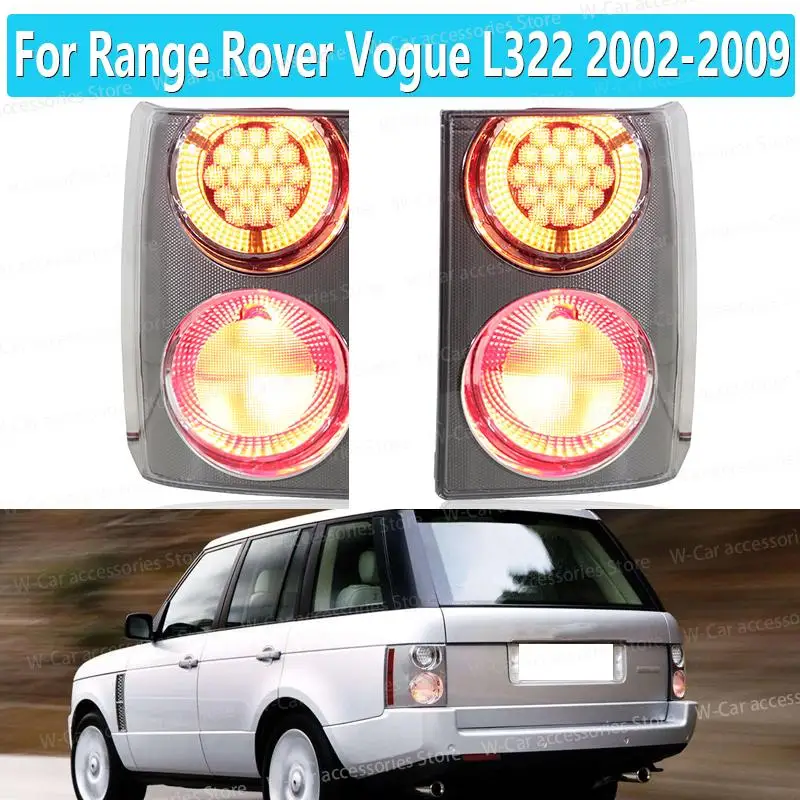 Car LED Rear Tail Light For Range Rover Vogue L322 2002 2004 2005 2006 ...