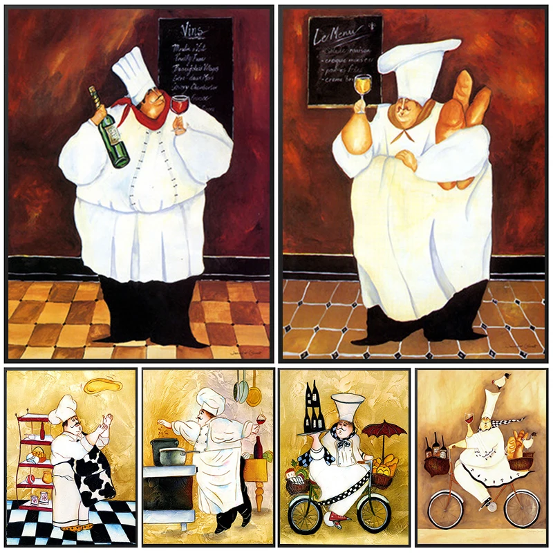 Fat Chef Prints