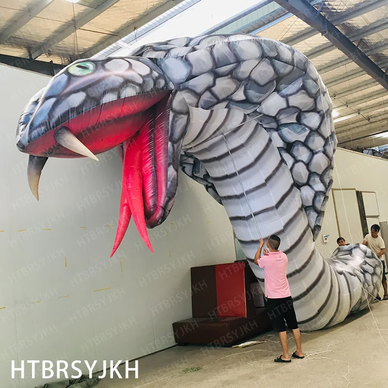 Giant-Inflatable-simulation-python-air-model-Zodiac-festival-decoration-mall-bar-Halloween ...