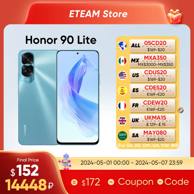 Honor 90 Lite - Full phone specifications