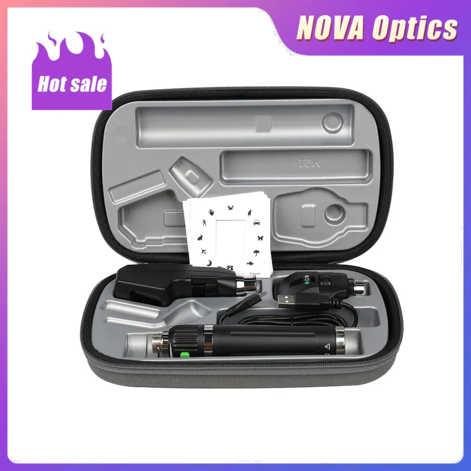 Nova-Ophthalmic-Instrument-Optical-Retinoscope-Optometry-Rechargeable ...