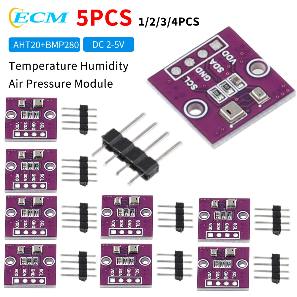 1-5pcs-AHT20-BMP280-Temperature-Humidity-Air-Pressure-Module-High-precision-Digital-Temperature ...