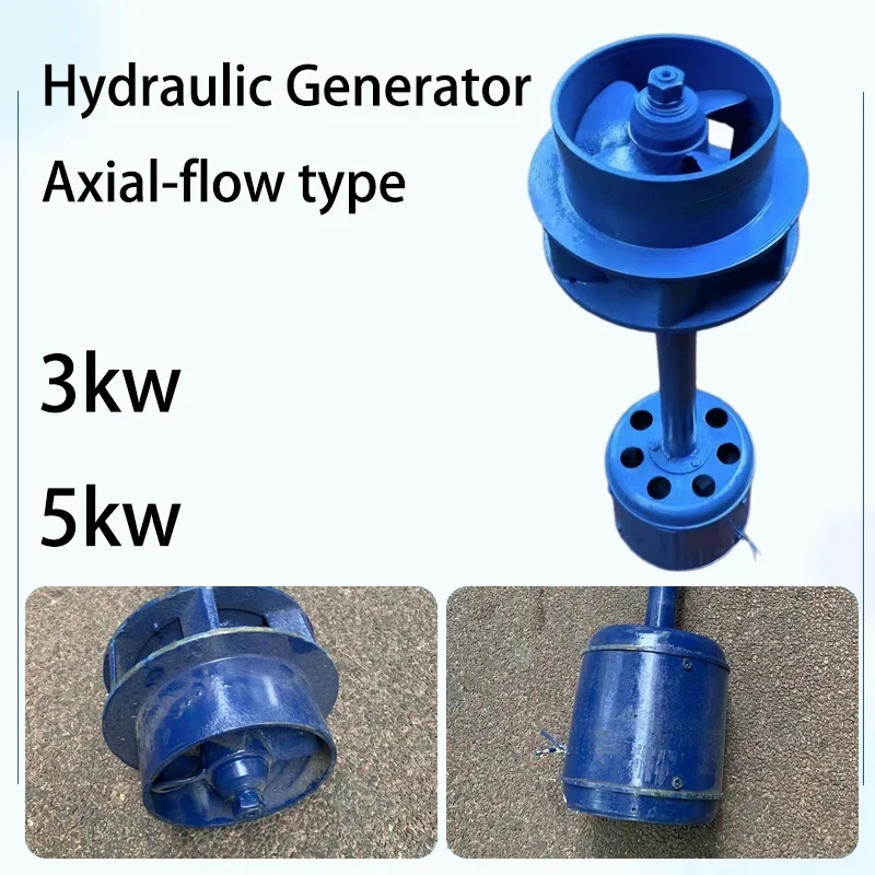 5kw-Hydro-Generator-Turbine-Flow-Hydraulic-Conversion-Water-Flow ...
