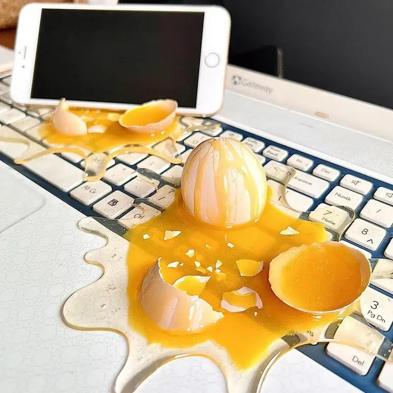 Broken-Egg-Phone-Holder-Creative-Desk-Phone-Holder-Funny-Ugly-Egg-Prank ...
