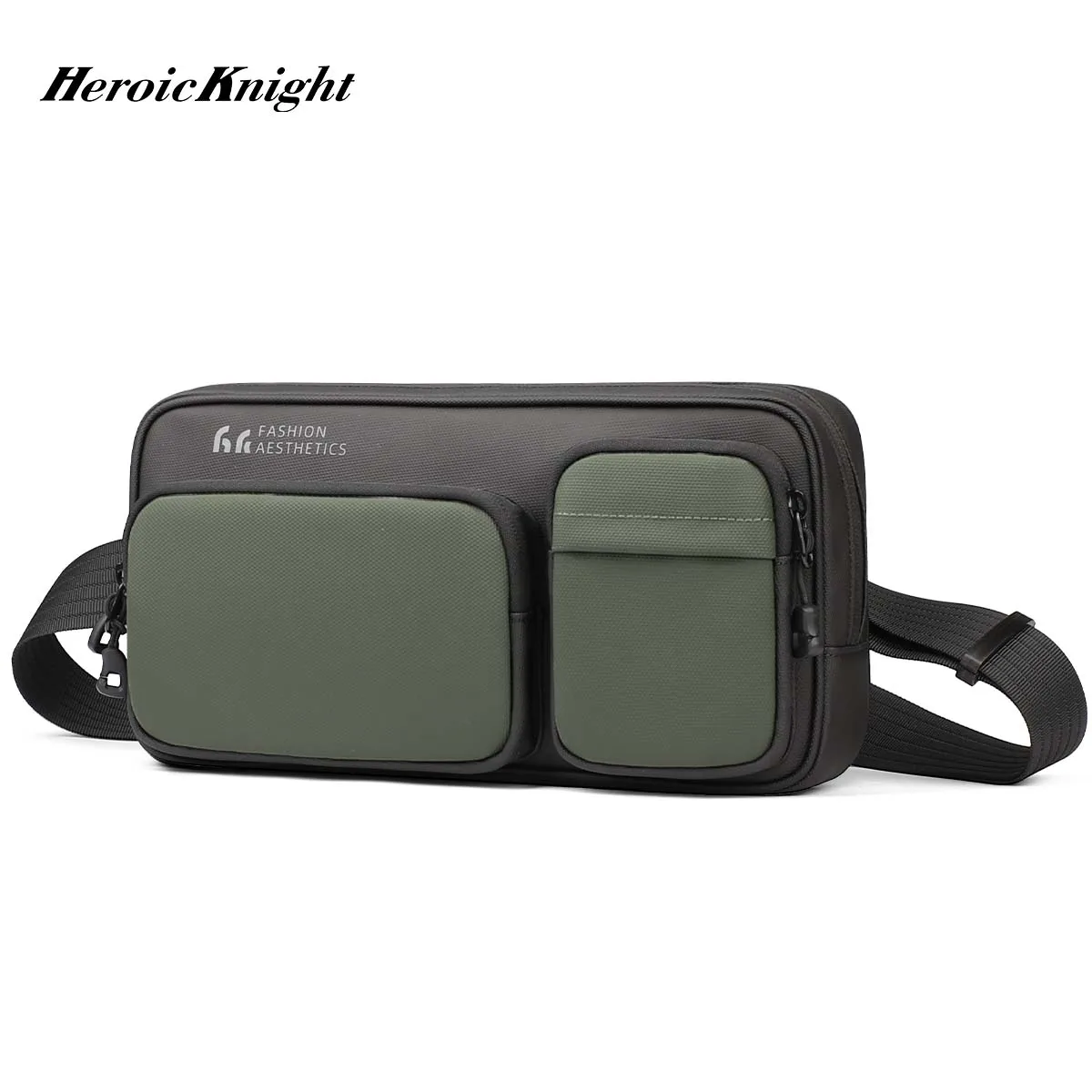 Heroic-Knight-Crossbody-Chest-Bag-Men-Small-Waterproof-Travel-Pack ...