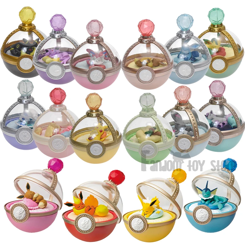 Pokemon-Tr-umen-Fall-Serie-1-2-3-Miniatur-Figuren-Eevee-Jolteon-Flareon ...