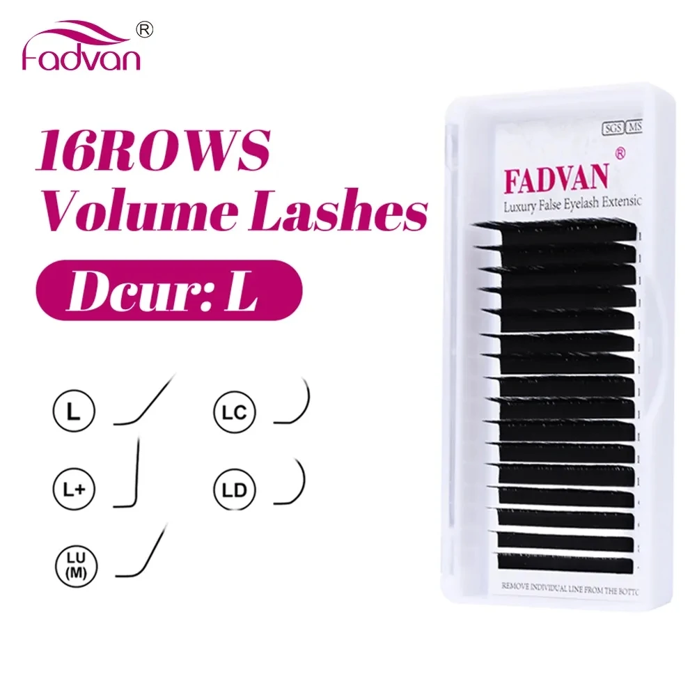 16-Rows-L-L-LC-LD-LU-Curl-Classic-Eyelash-Extensions-Fox-Eyes-7-15mm ...