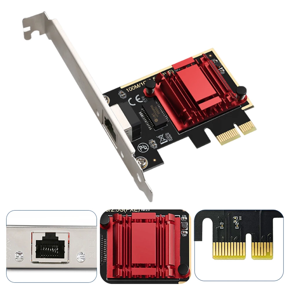 2-5G-Gigabit-Ethernet-PCI-Express-Network-Card-10-100-1000M-2-5Gbps ...