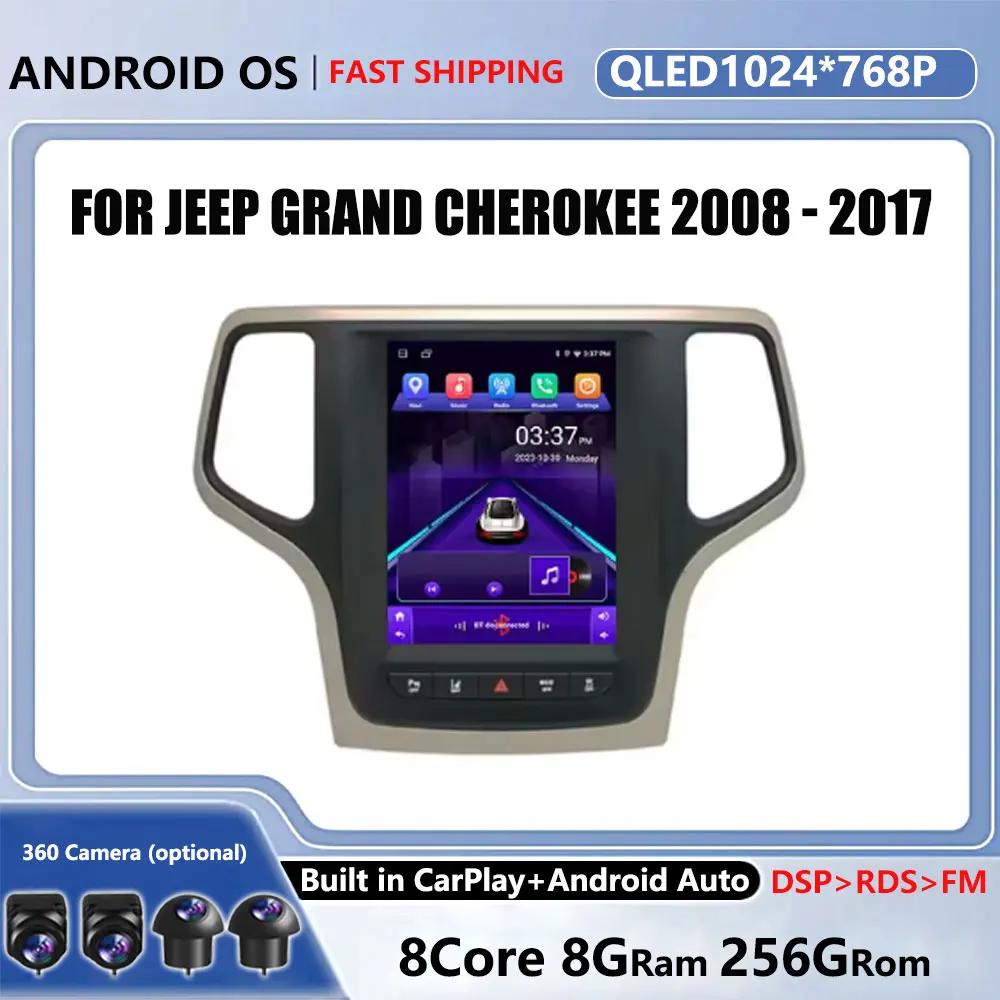 4G-Android-OS-For-JEEP-Grand-Cherokee-2008-2017-Car-System-Radio-Video ...