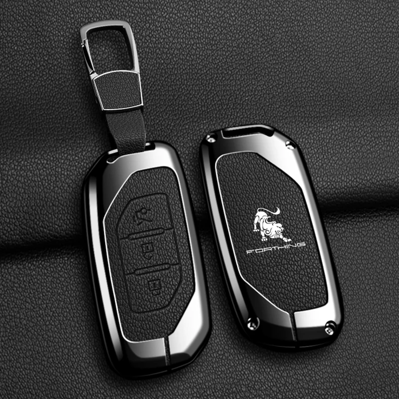 Car Key Case Cover Shell Keychain Fob For Dongfeng Forthing Fengxing T5 ...