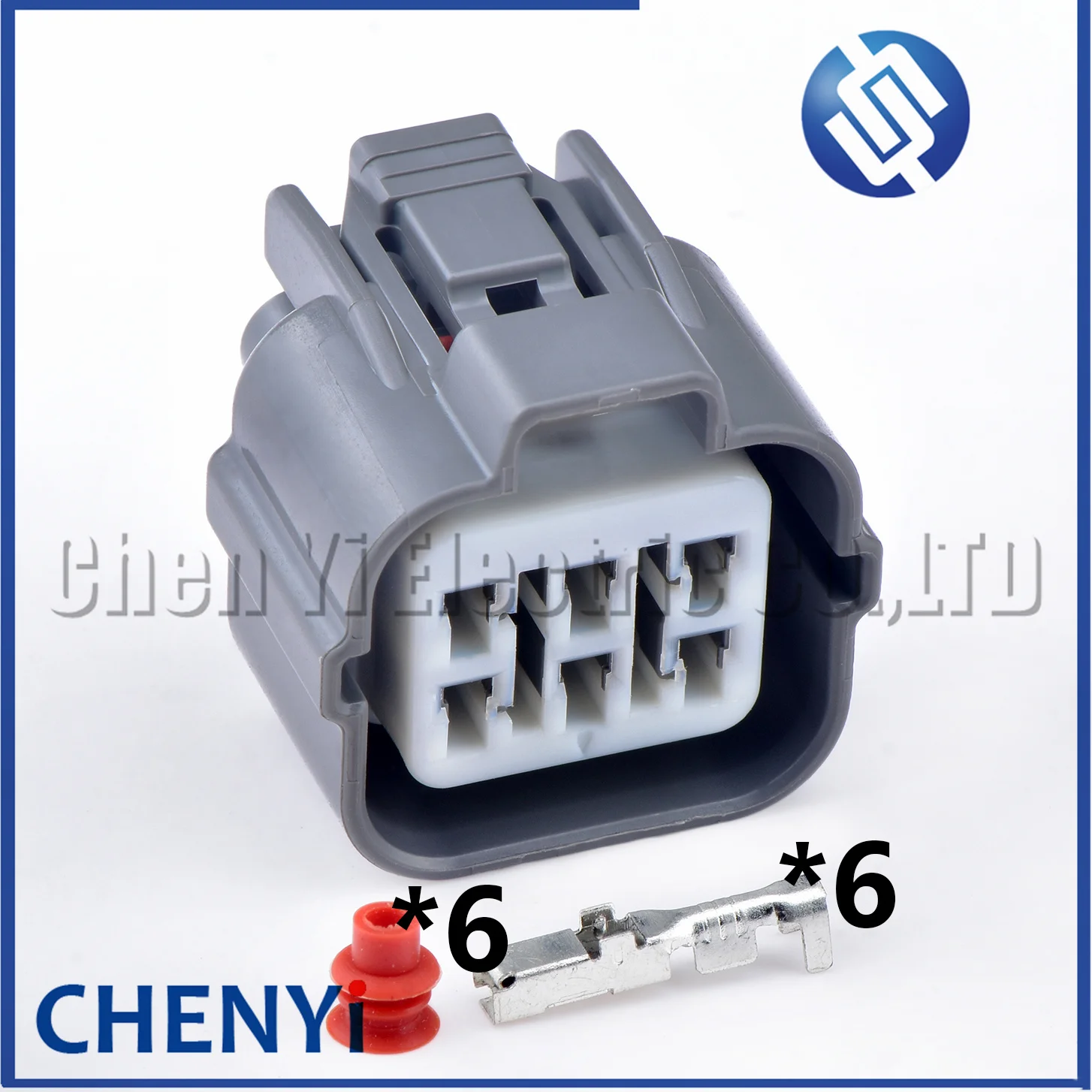 6 Pin Automotive waterproof connector female Wire harness plug with Pin ...