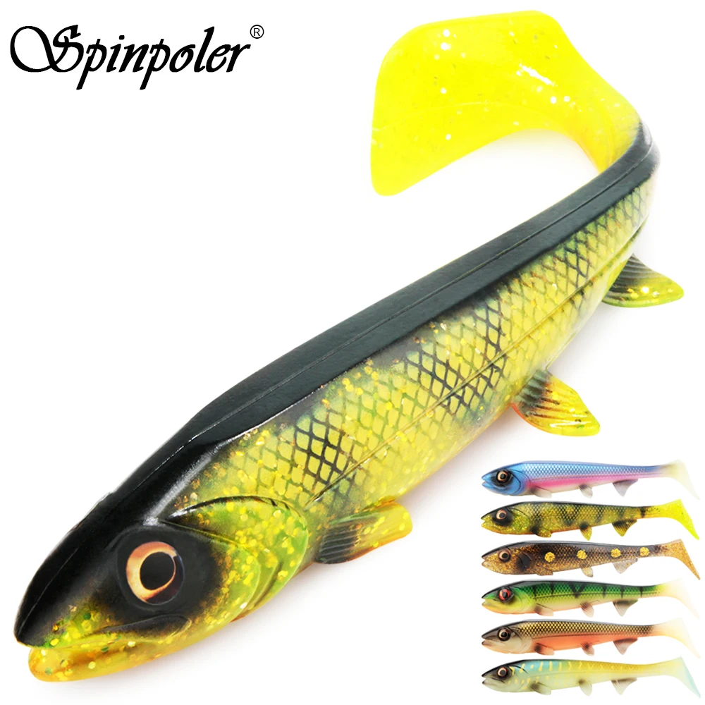 Spinpoler duża przynęta aloza przynęty 14cm 25g/18cm 53g rzeka Roach ...
