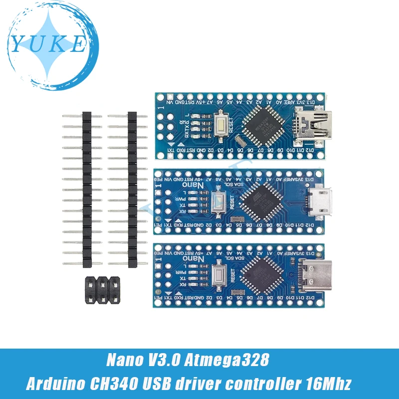 Nano-3-0-With-the-bootloader-compatible-Nano-controller-for-arduino-CH340-USB-driver-16Mhz ...