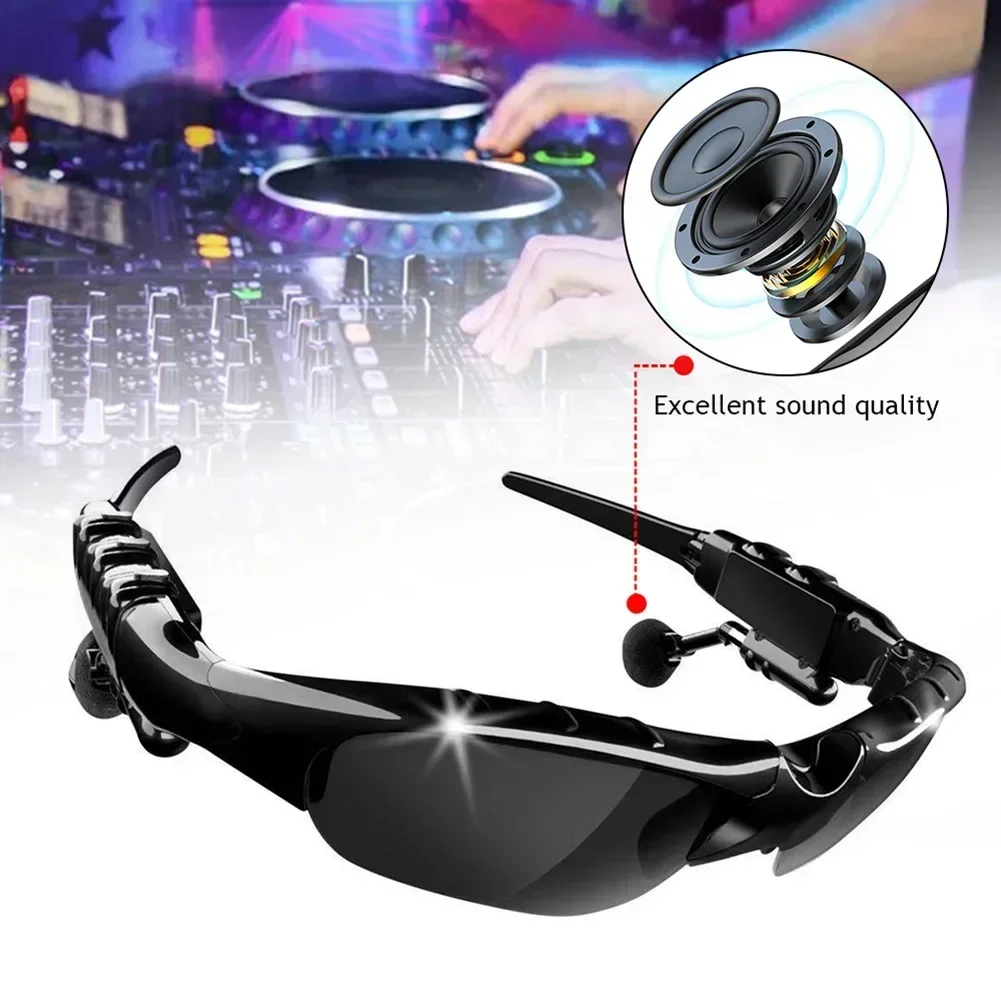 Bluetooth Glasses with Mic Mobile USB Rechargeable Polarized Light ...