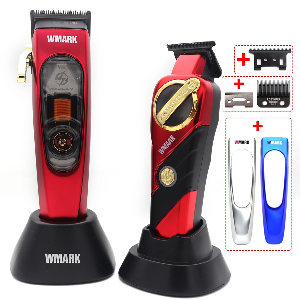 New-WMARK-NG-9004-NG-9213-Hair-Clipper-Kit-For-Men-MAGLEV-Motor ...