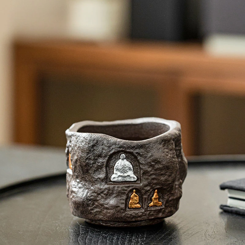 100ML-Dunhuang-No-Phase-Old-Rock-Mud-Tea-Cuppersonal-Special-Retro ...