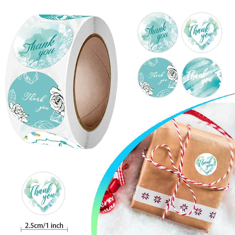 Handmade Stickers for Children Thank You Your Order Scrapbooking Baby ...