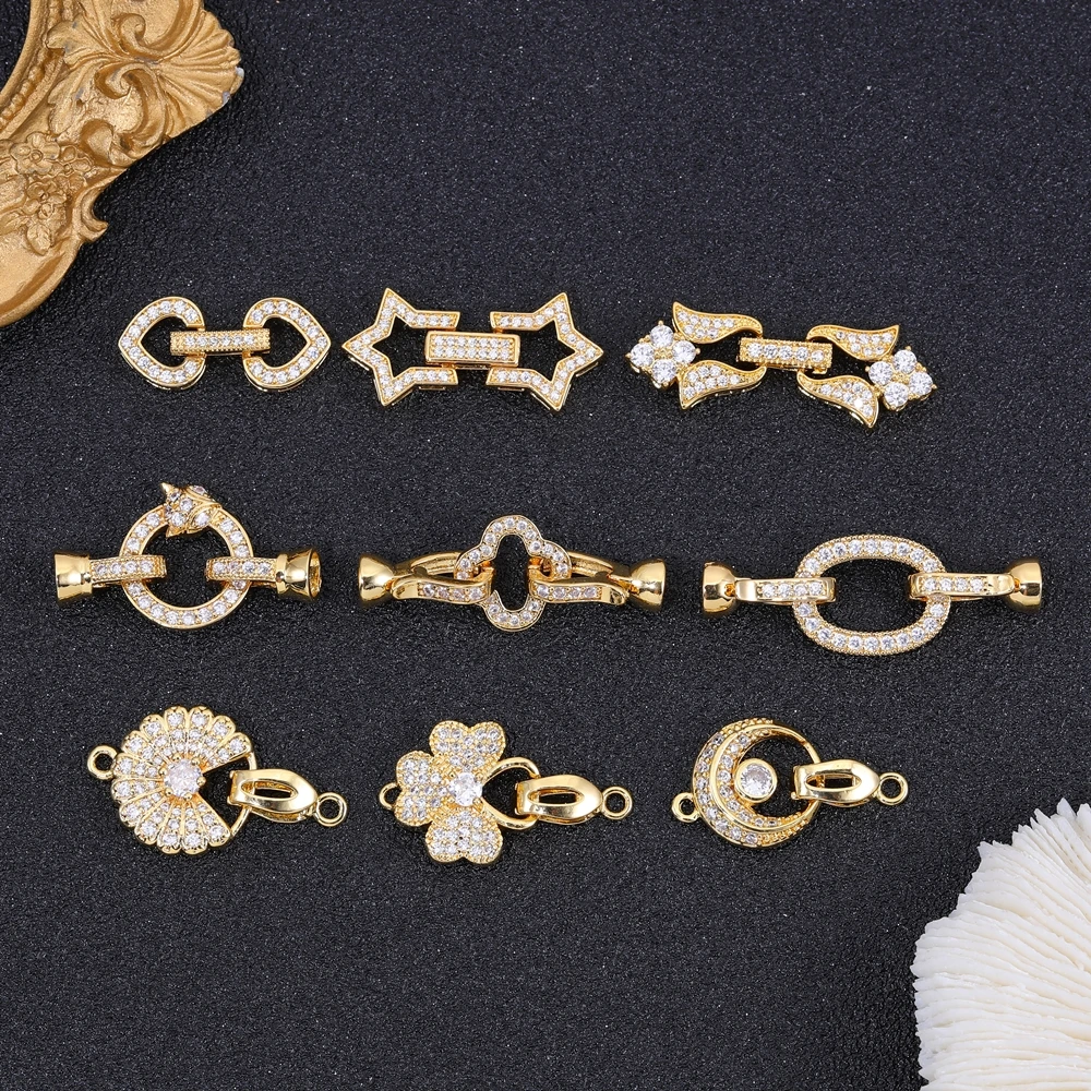 Juya-18K-Gold-Plated-Needlework-Beadwork-Jewelry-Making-Accessories ...