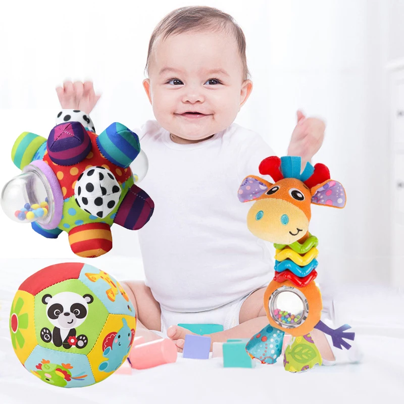 Baby-Rattles-Toys-Soft-Plush-Hand-Rattles-Hand-Grip-Baby-Toys-Ball ...