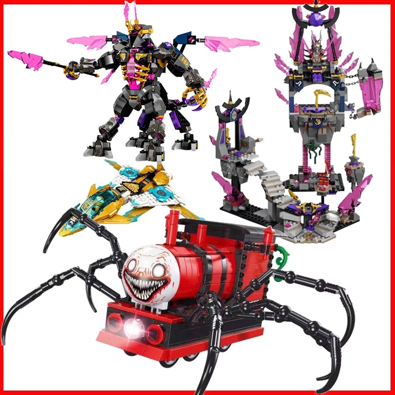 The-Crystal-King-Temple-Blocks-Spider-Monster-Train-Charles-The-eight ...