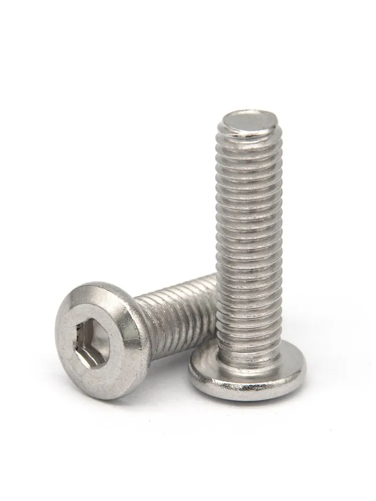 VIS,m8x25--Vis À Tête Plate Et Hexagonale M6-m8 Pour Meubles, 20 Pièces ...