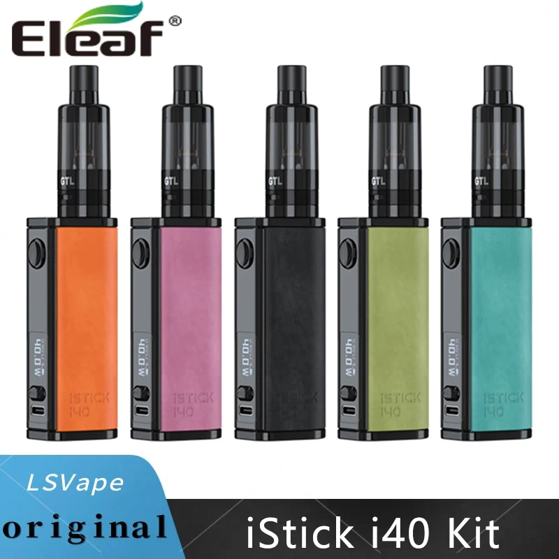 Original-Eleaf-IStick-I40-Kit-2600MAh-Baterai-Bawaan-40W-Kit-Vape-3Ml ...
