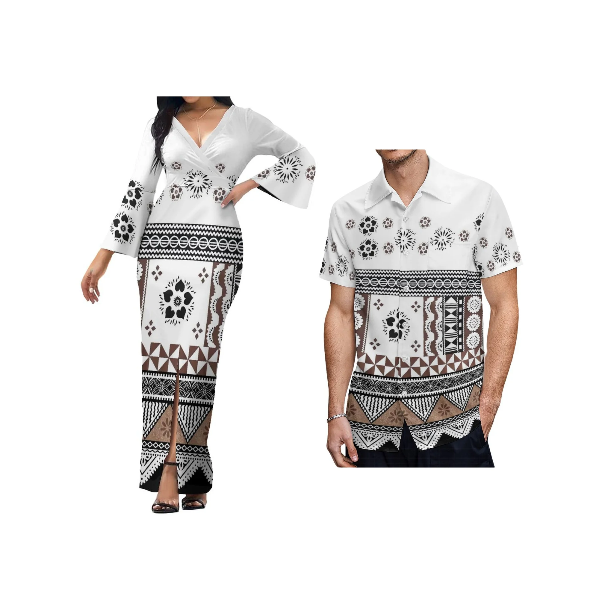 Wholesale-Custom-White-Sunday-Church-Uniform-Polynesian-Tonga-Tribal ...