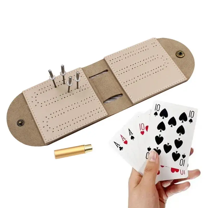 fun-travel-cribbage-boards-leather-pocket-sized-card-game-board-scoring