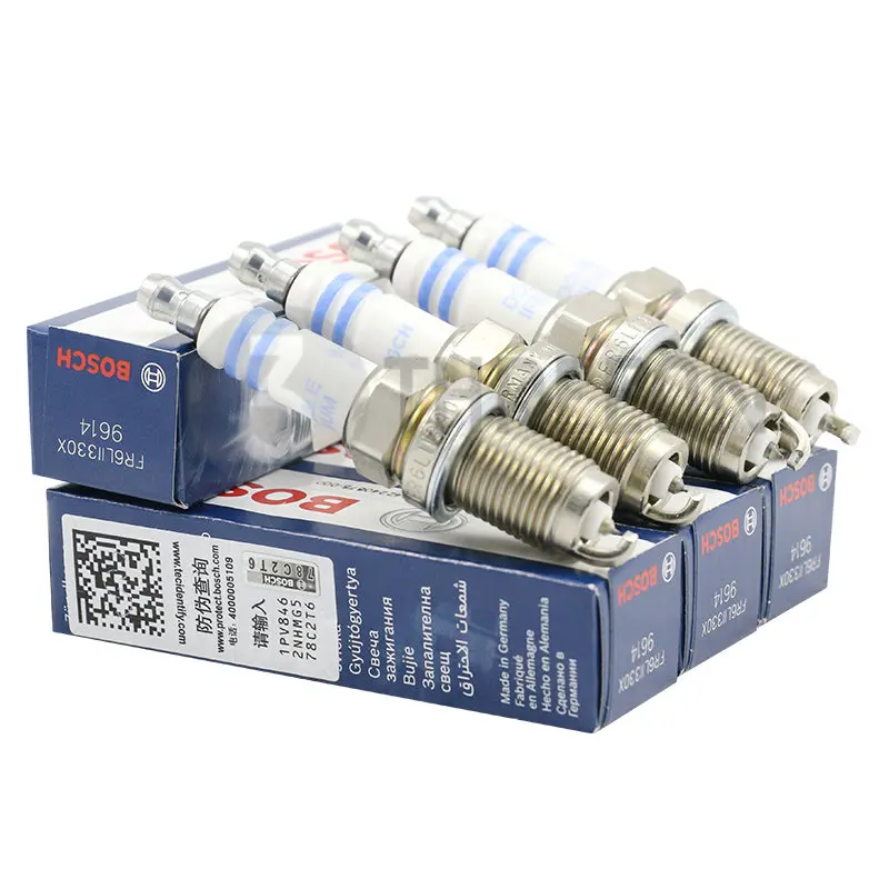 BOSCH 1/4/6 pcs FR6LII330X Dual Iridium Spark Plug Fits for Honda CR Z ...