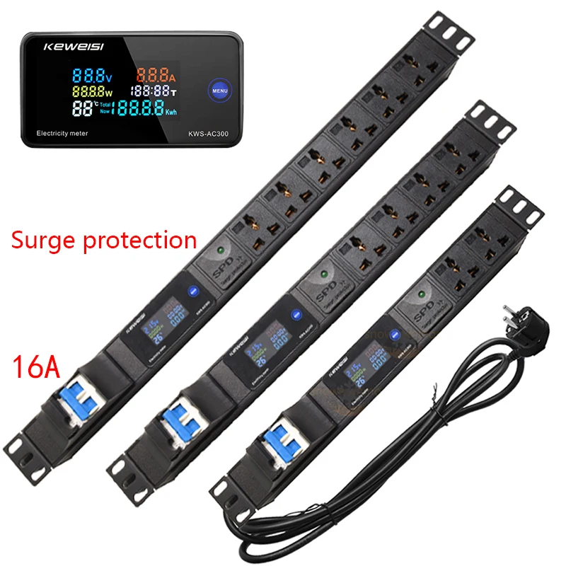 Network-Cabinet-Power-Distribution-Unit-Power-Strip-2-7-Ways-Universal ...