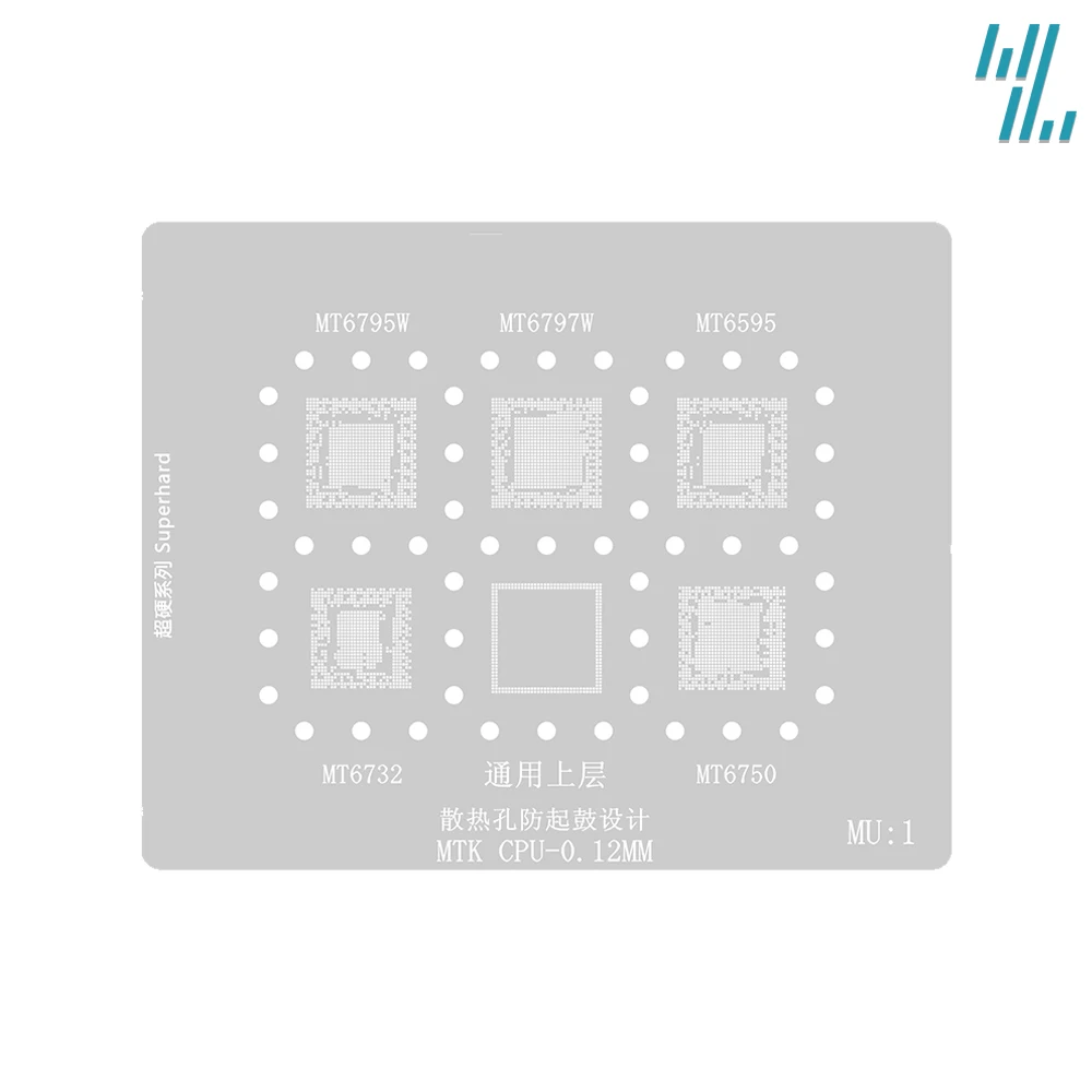 Stencil Rbaling For MTK CPU MU1 MU2 MU3 MU4 MT6795W MT6582 MT6885Z MT6765V MT6771V MT6580A ...