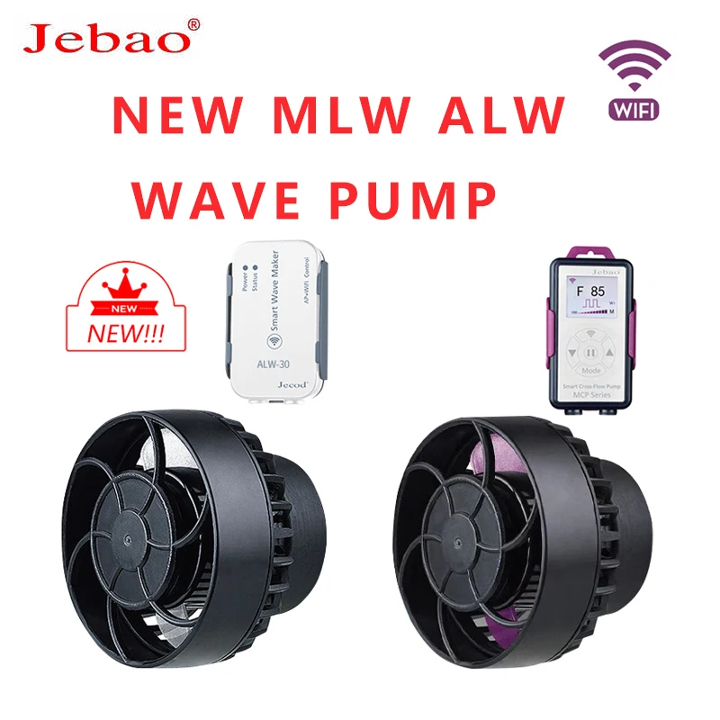Jebao ALW MLW-5 MLW-10 MLW-20 MLW-30 Series smart Wave Pump with Wifi LCD Display Controller ...