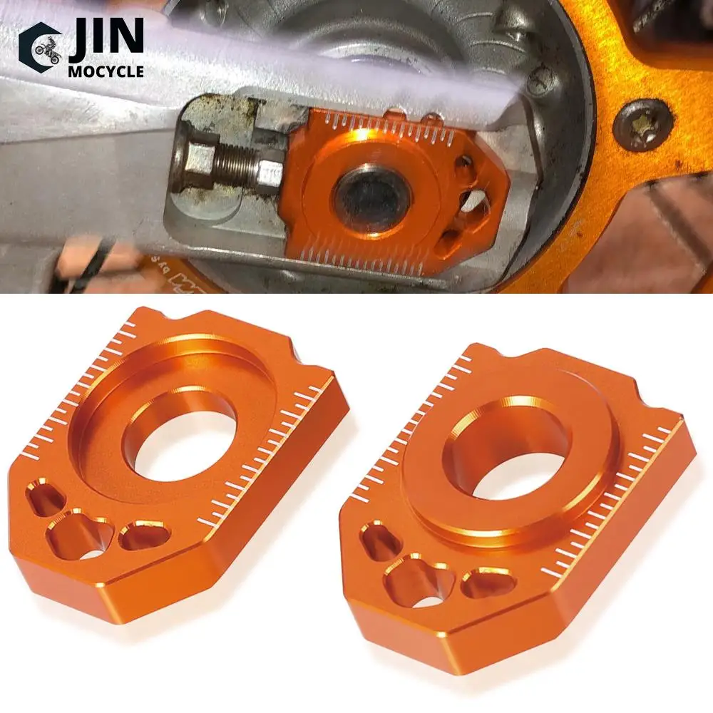 Motorcycle-Accessories-Rear-Chain-Adjuster-Axle-Block-For-SX-SXF-XC-XCF ...