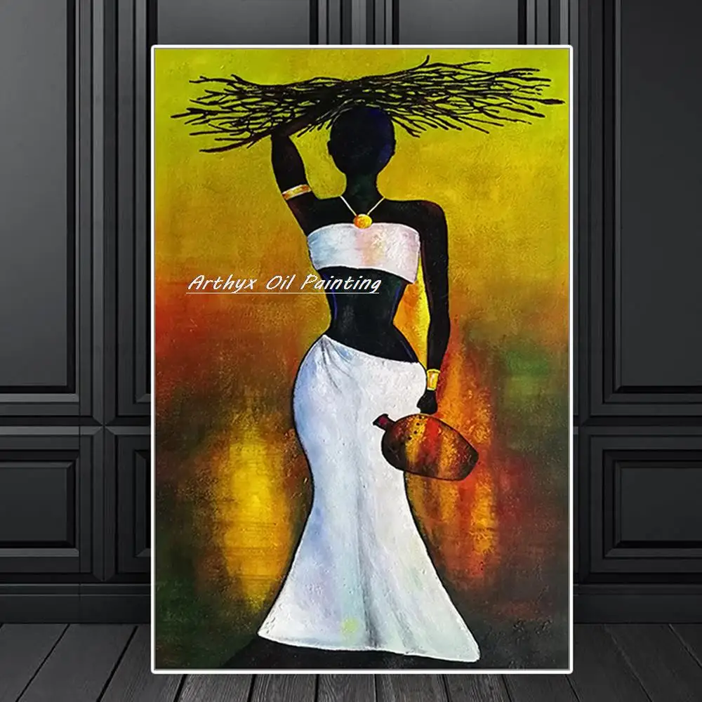 African Abstract Artwork Paintings