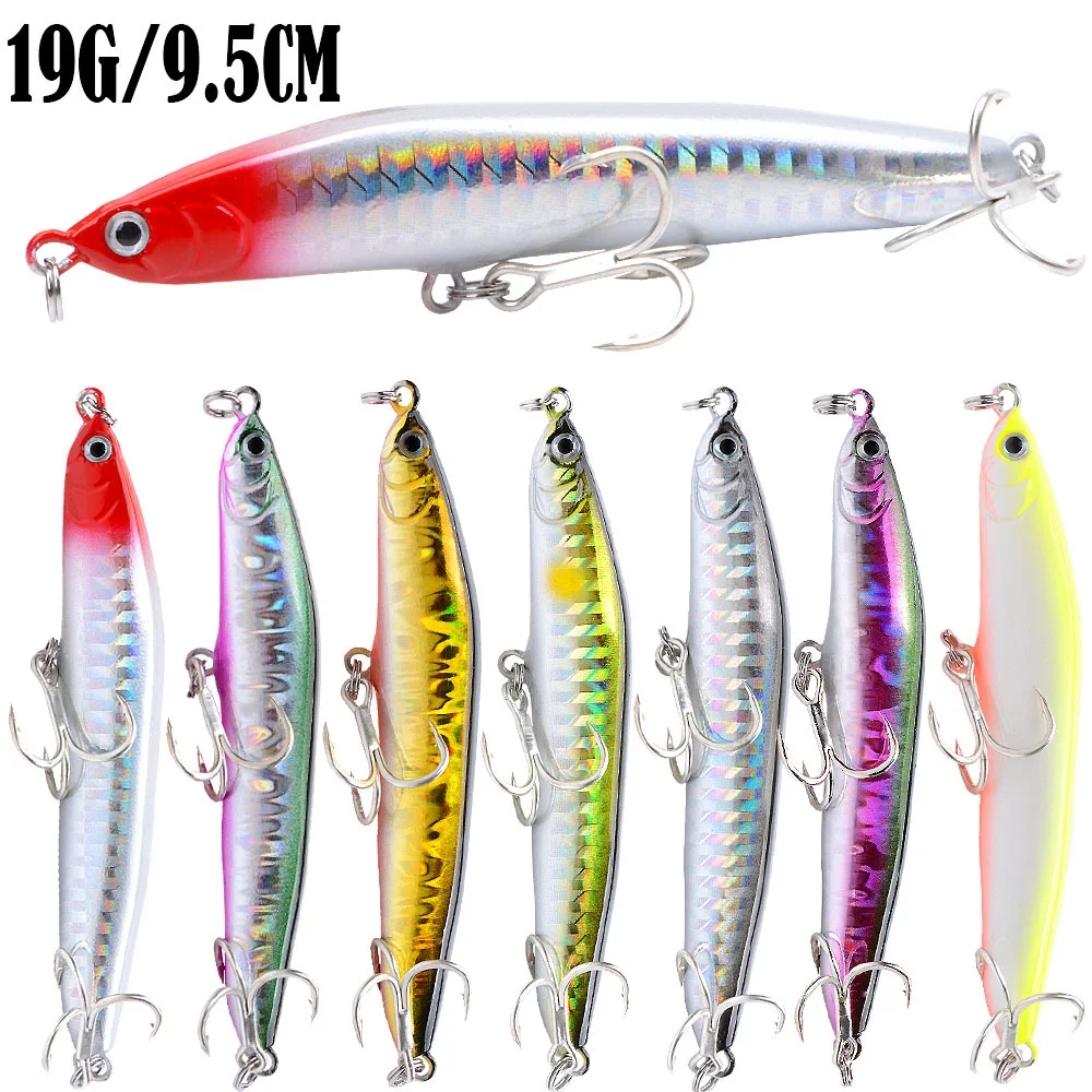 NUNATAK Sinking Pencil Lure Long-range Throwing Lure Minnow Hard Baits ...