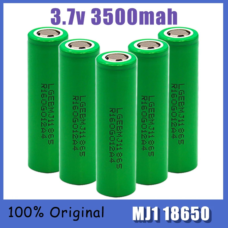 1-10pcs 3.7v 3500mah 18650 battery Lithium Rechargeable Batteries For ...