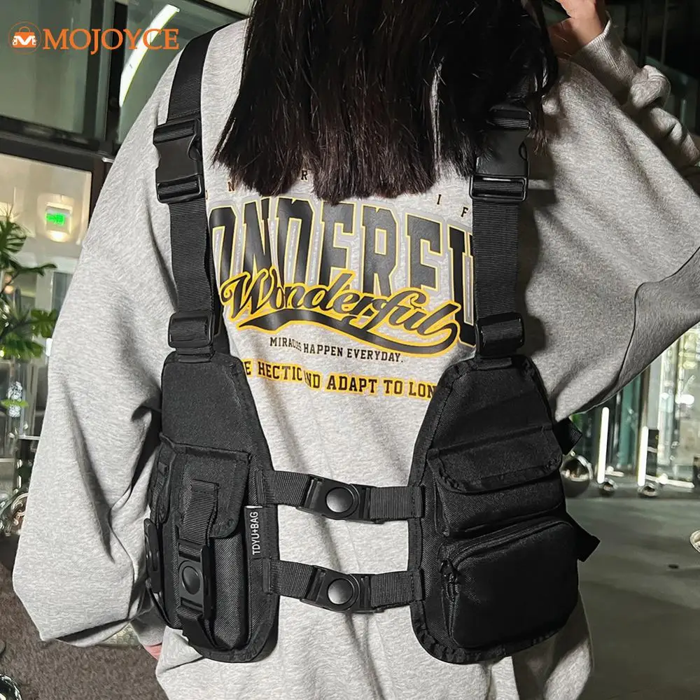 Tactics-Vest-Bag-Streetwear-Chest-Bag-Multifunctional-Fitness-Waist-Bag ...