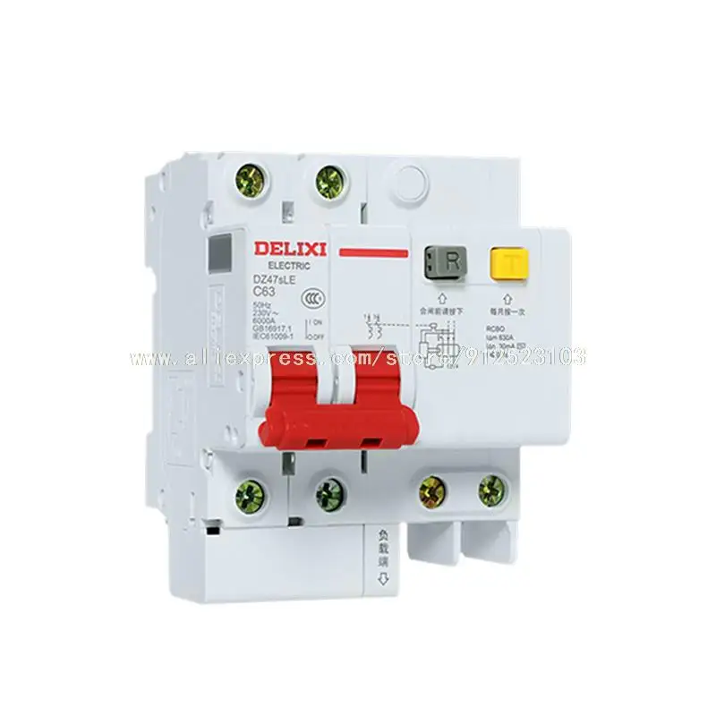 DELIXI-RCBO-RCD-Pemutus-Sirkuit-2P-DZ47LE-DZ47sLE-2P-6A-10A-16A-20A-25A-32A-40A.jpg
