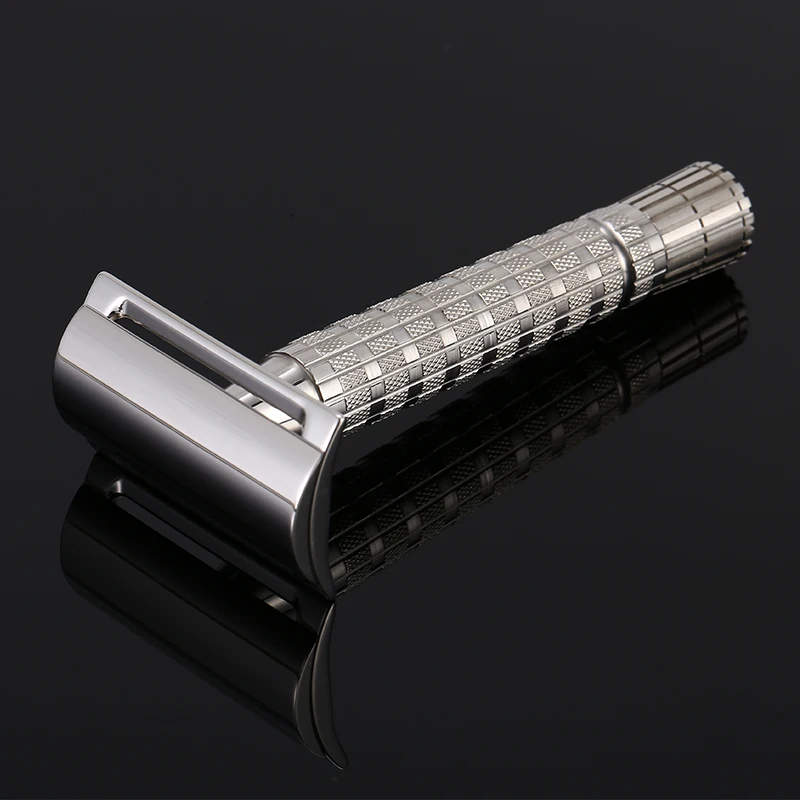 CNC-316L-Stainless-Steel-Men-s-Manual-Double-Edge-Safety-Razor-Travel ...