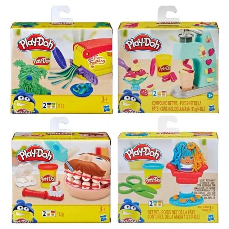 Hasbro Play-Doh Cute Cartoon Mini Kitchen Series Noodle Maker Little ...
