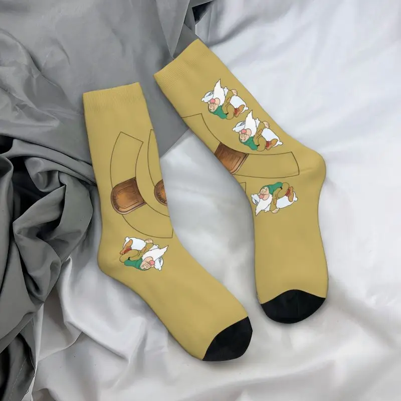 Custom Funny Printing Snow White And The Seven Dwarfs Socks for Men ...