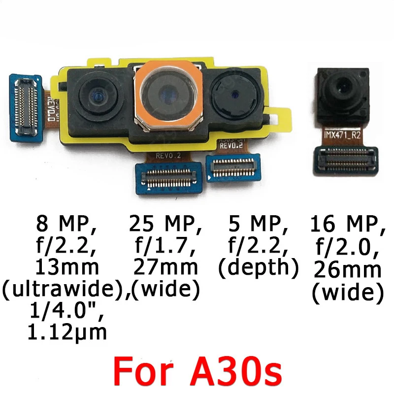 Front-and-Rear-Back-Camera-For-Samsung-Galaxy-A30s-A307-Main-Facing ...