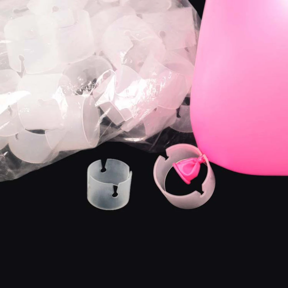 50Pcs Balloon Arch Ring Buckle Arch Making Tool Balloon Plastic Clip ...